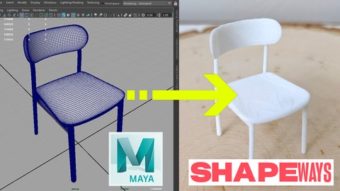 [Free] Free Tutorial - Model A Product In Maya To Sell On Shapeways 3D ...