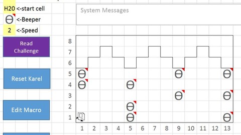 [Free] Introduction To Visual Basic Using Karel The Robot In Excel
