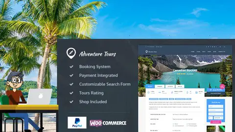 [Free] Adventure Tours Wordpress Theme For Travel Agencies 2020