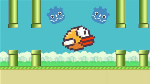 [Free] Flappy Bird Clone - Godot Game Development