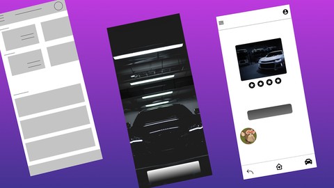 Car booking app design using Figma - Coupon Scorpion