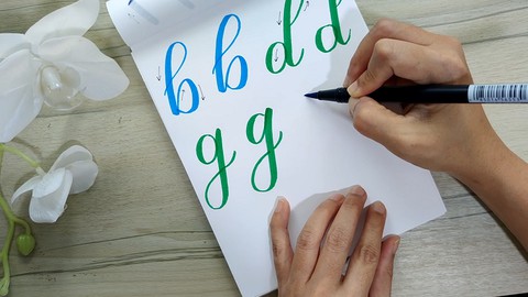 [Free] Basics Of Brush Pen Calligraphy