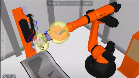 Kuka.Sim Tutorials - Advanced level - Coupon Scorpion