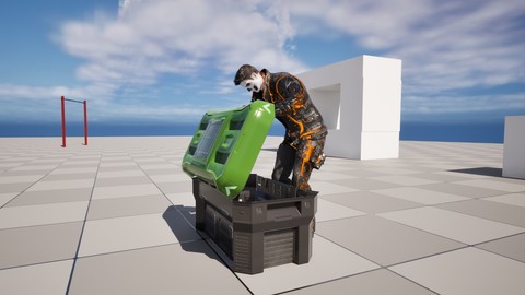 [Free] Unreal Engine Open Sci-Fi Box With Animation