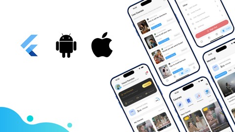 [Free] Free - E-Learning & English Course App | Flutter Ui Tutorial