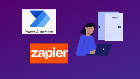 [Free] Learn Automation Using Microsoft Powerautomate And Zapier