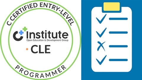 [100% Off] Cle Practice Tests 2026 | C Certified Entry-Level Programmer ...